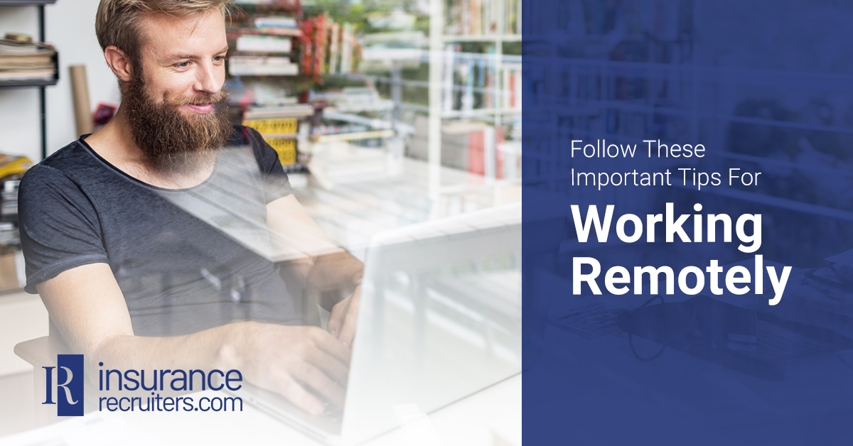 7 Important Tips for Working Remotely